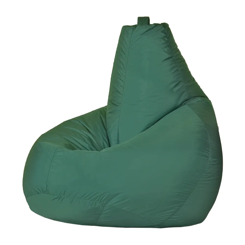 Кресло-мешок груша XXL, Puffmebel  Темно-зеленый, Дюспо