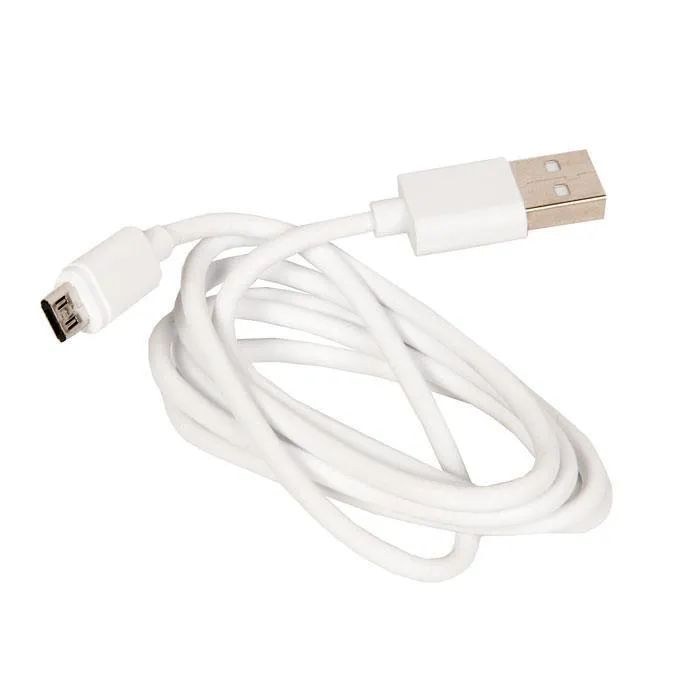 Кабель ZeepDeep OneLove USB - Micro USB FastCharging, 3A, 1m, white