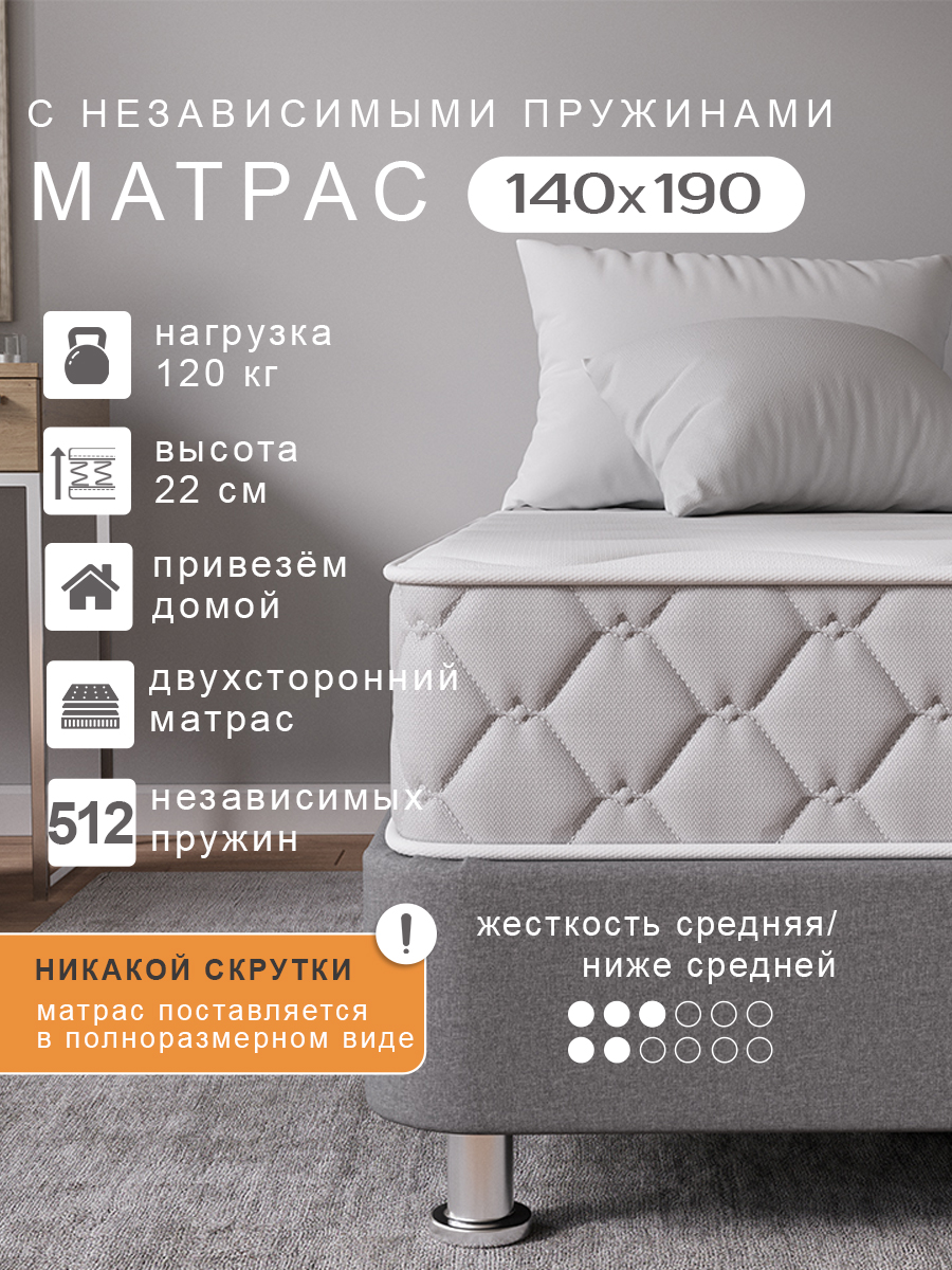 Матрас PROxSON SOVA Memo S/M 140х190 см