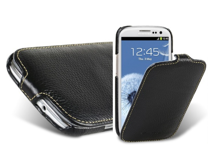 Чехол Melkco для Samsung Galaxy S3 i9300 Leather Case Jacka Type (Black LC) (50729)