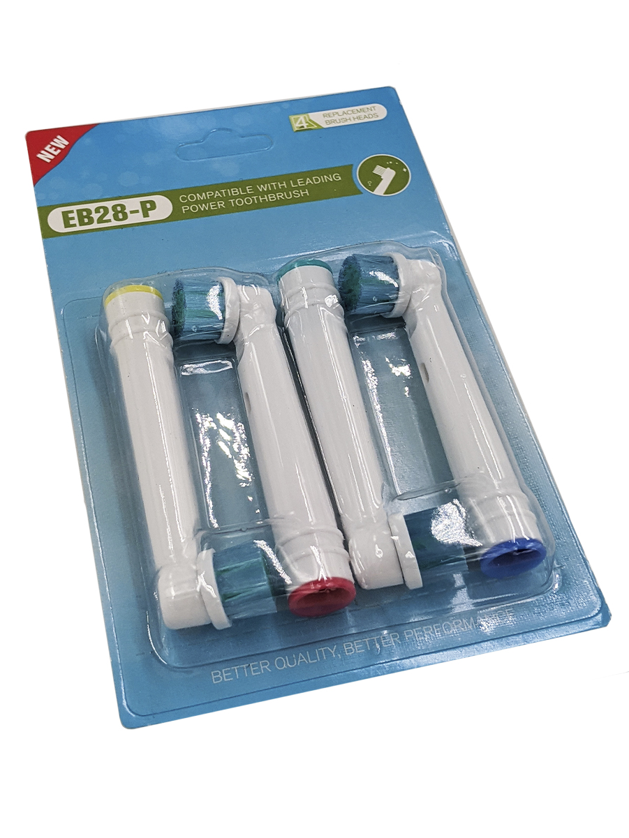 Насадка EB28-P для электрической зубной щетки URM, 4 шт.