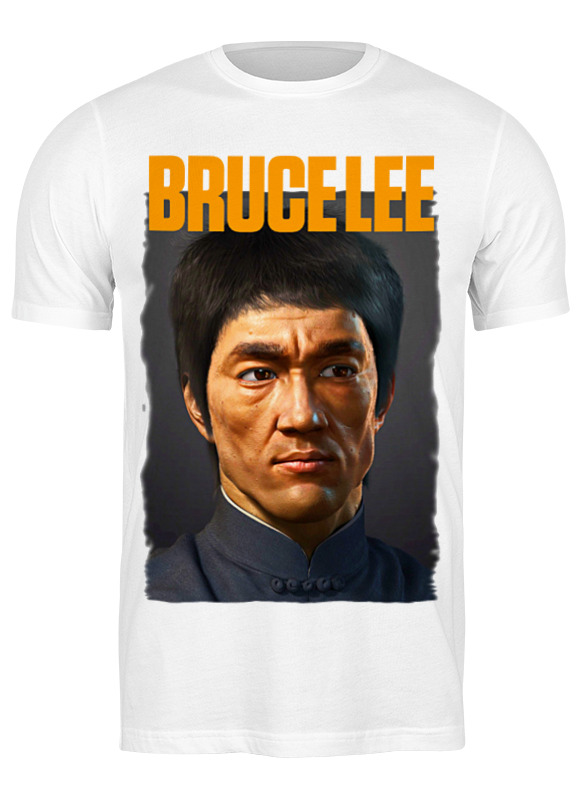 Футболка мужская Printio Bruce lee белая 2XL