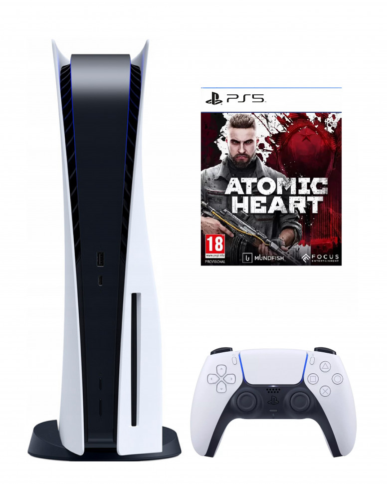 Игровая приставка Sony PlayStation 5 (3-ревизия)+Atomic