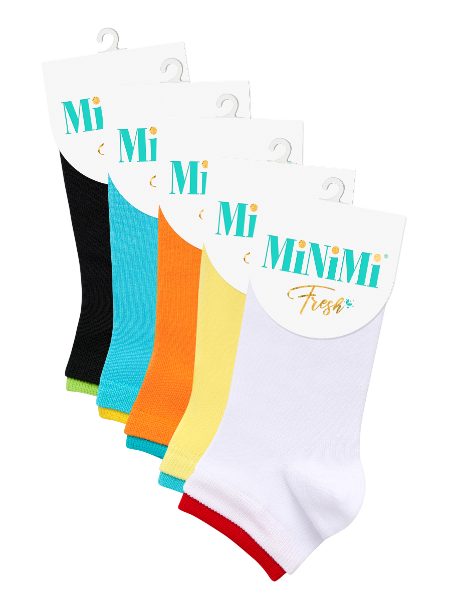 Комплект носков женских Minimi Basic SNL-533740 разноцветных 35-38