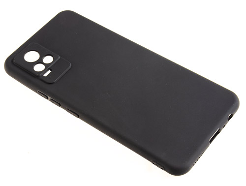 Силиконовый чехол TPU Case матовый для Vivo Y73 черный