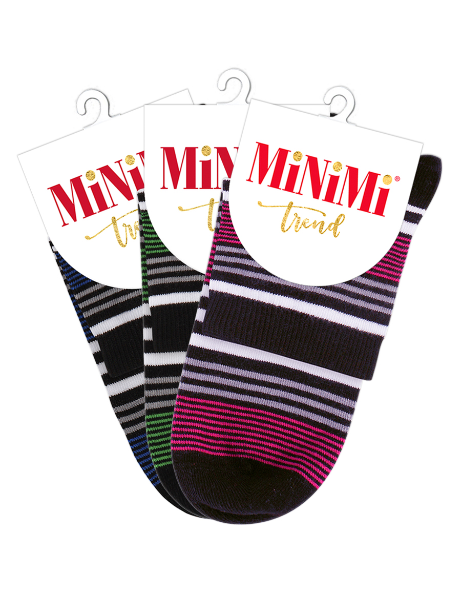 Комплект носков женских Minimi Basic SNL-529719 разноцветных 35-38