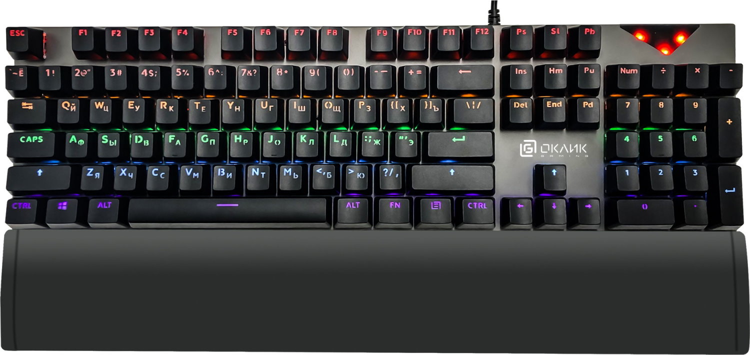 Проводная игровая клавиатура OKLICK 935G Ragnar Black