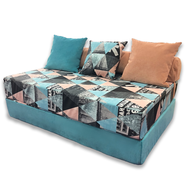 Бескаркасный диван DreamBag PuzzleBag XL, микровельвет, Style