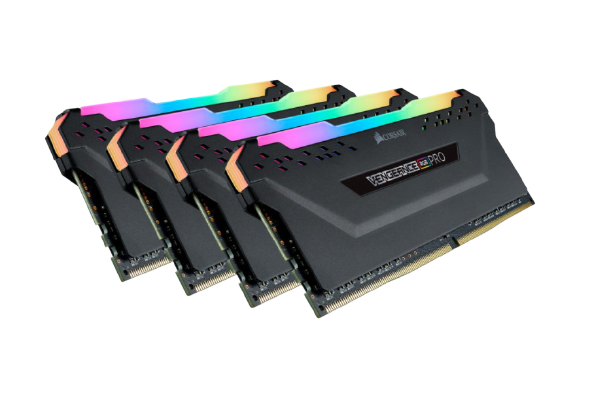 Оперативная память Corsair Vengeance RGB (CMW32GX4M4D3600C18/32) DDR4 4x8Gb 3600MHz