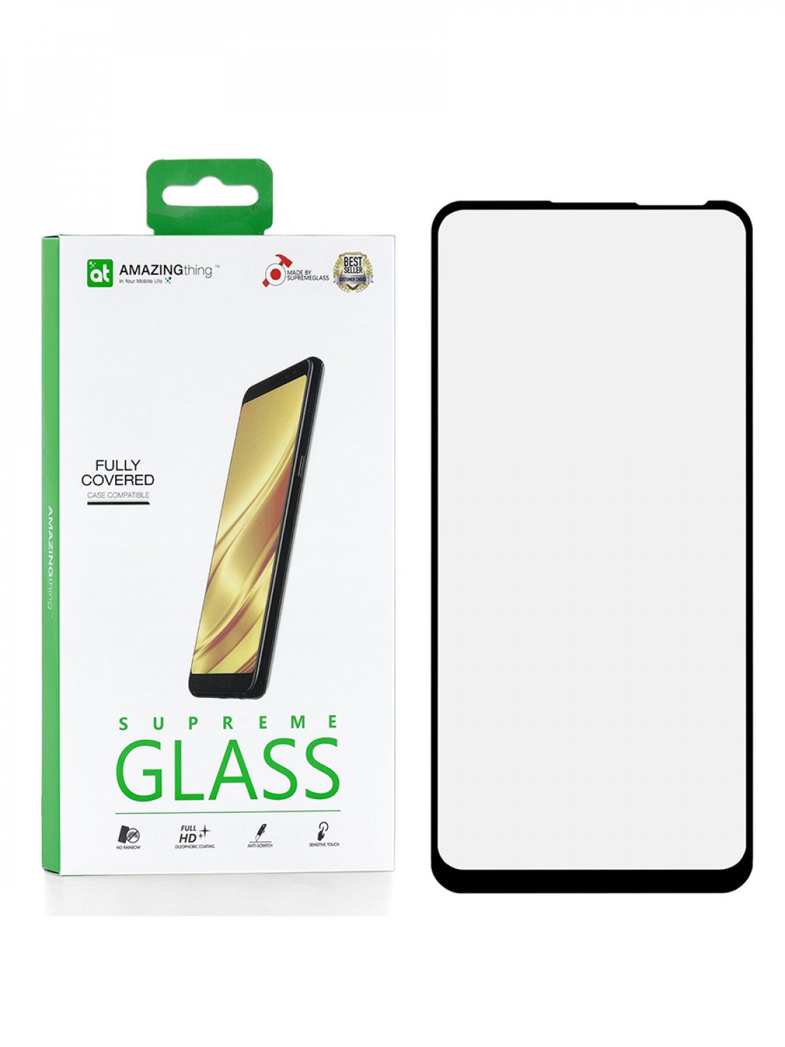 Защитное стекло AMAZINGthing Silk Full Glue Black 0.33mm для Galaxy M11/Samsung Galaxy A11