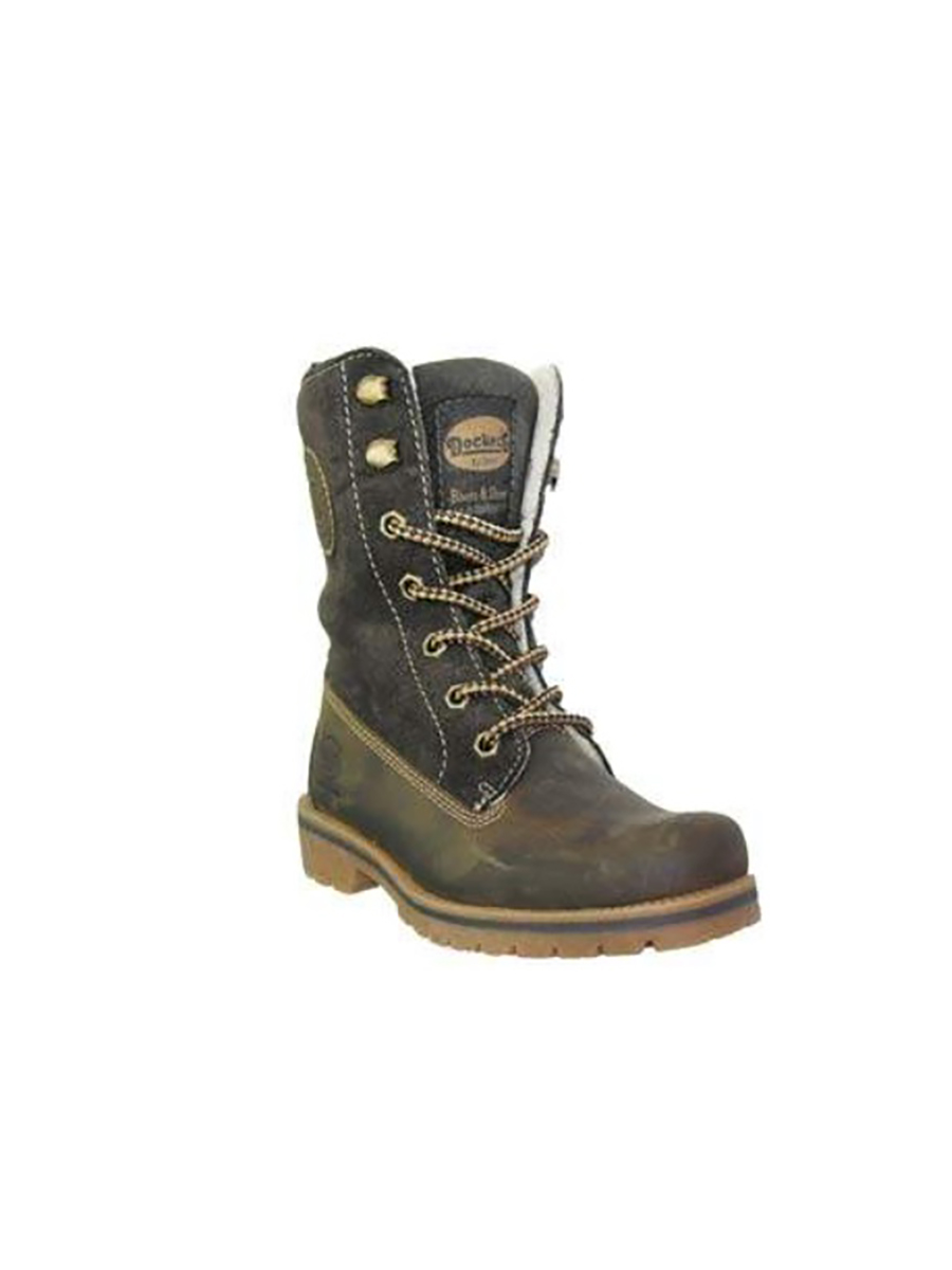Ботинки женские Dockers 89067 зеленые 36 RU