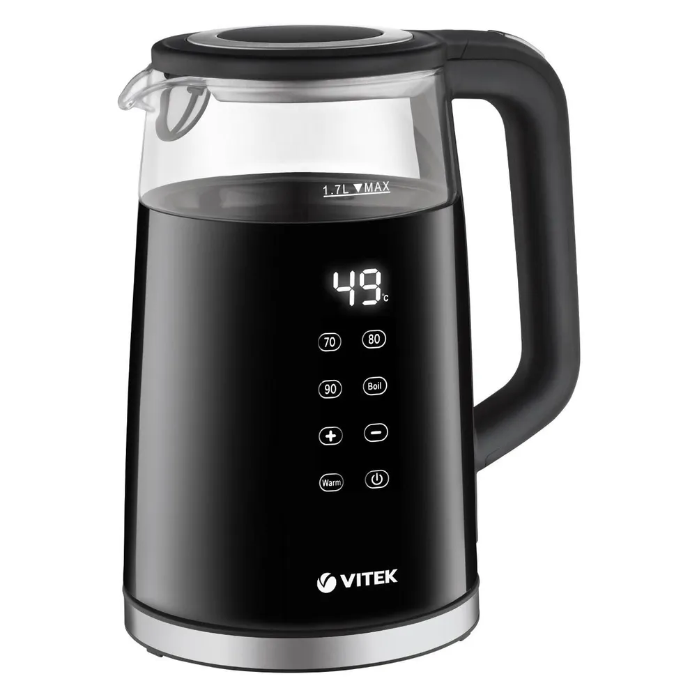 Чайник электрический VITEK VT-8827 1.7 л черный
