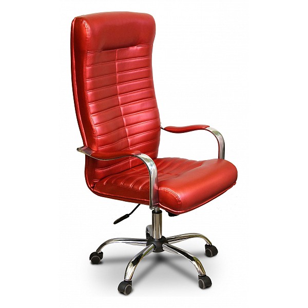 Кресло компьютерное Креслов Орион красный перламутр