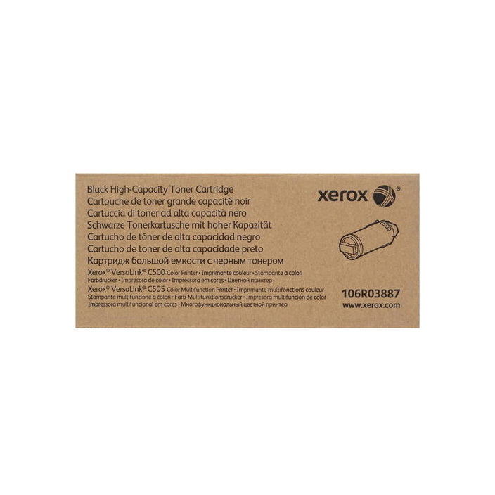 Картридж для лазерного принтера Xerox 106R03887, black
