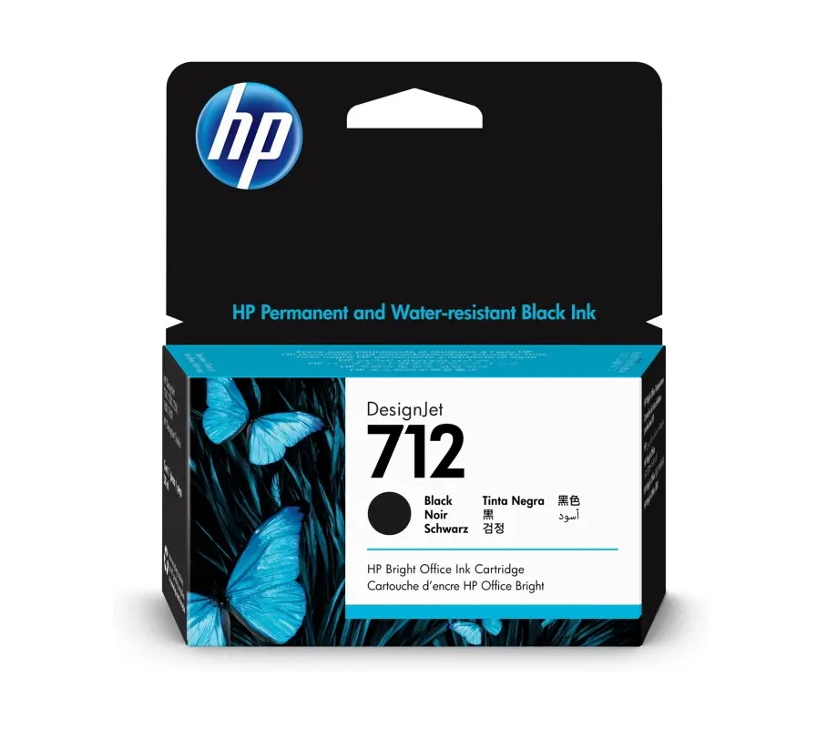 Картридж для струйного принтера HP 712 3ED70A для HP DJ Т230/630, black