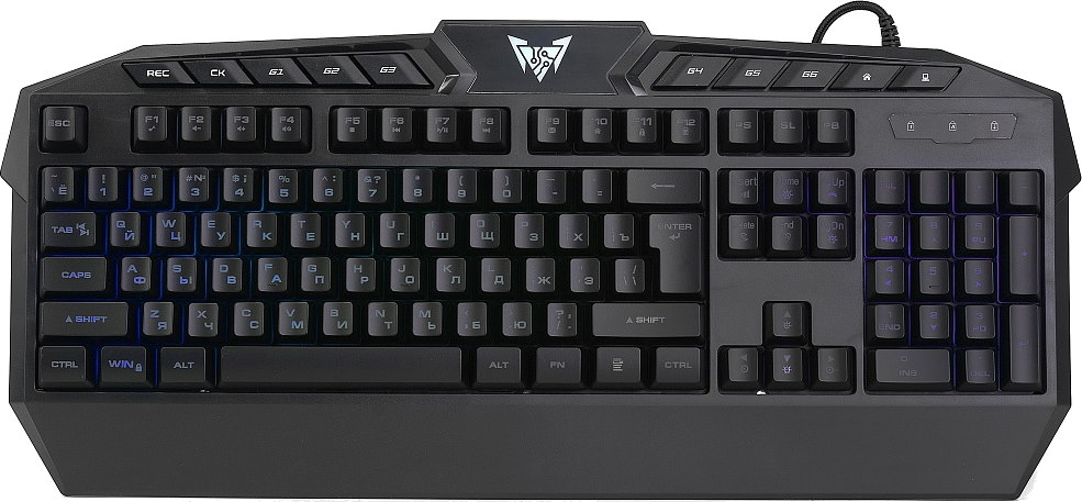 Проводная игровая клавиатура Crown CMGK-404 Black