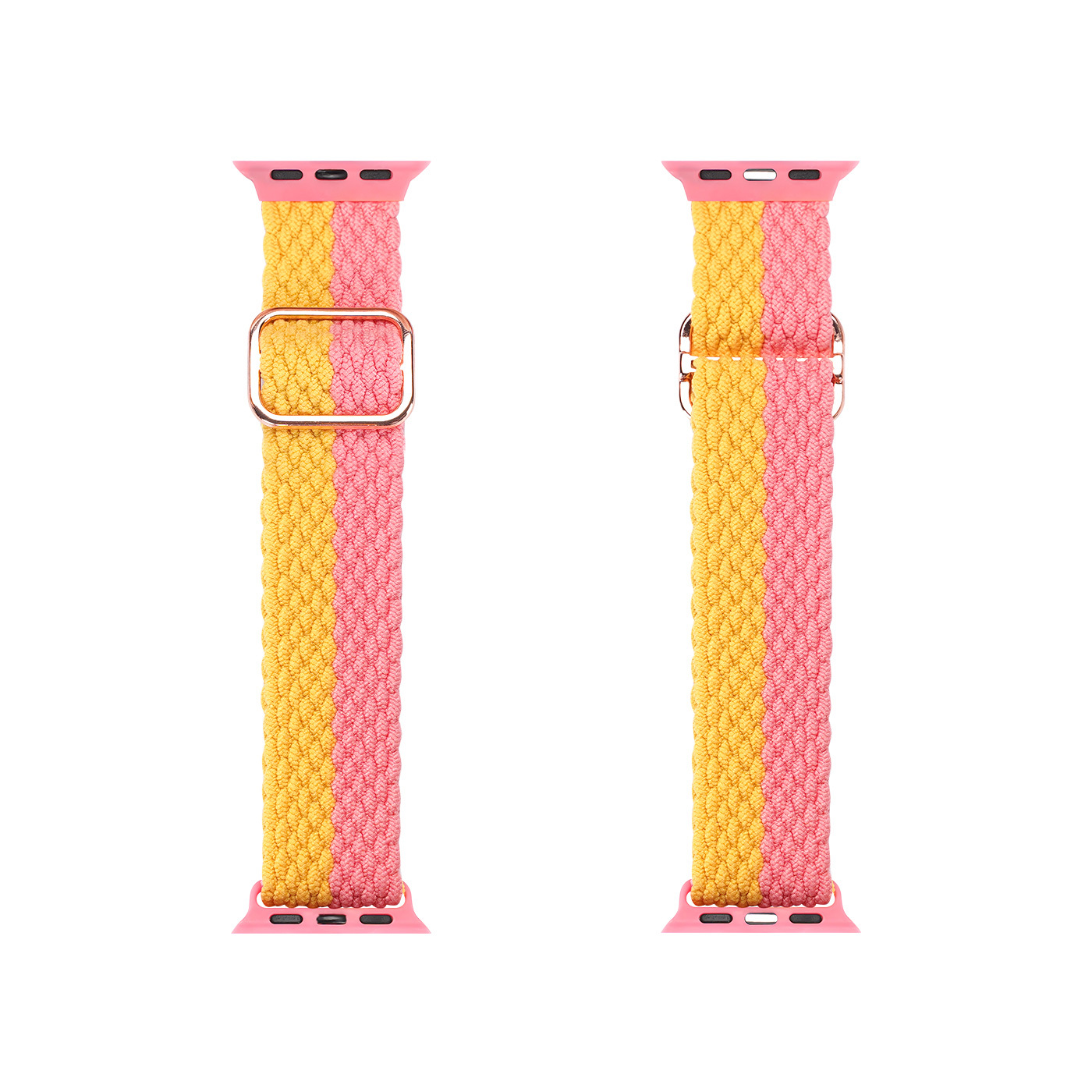Ремешок для Apple Watch 42 мм/44 мм/45 мм Dux Ducis, Mixture Version, розовый, желтый