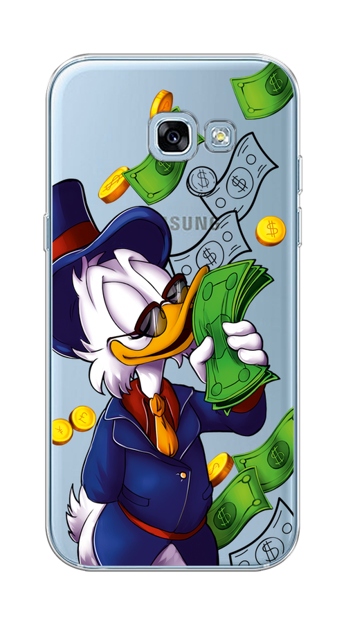 Чехол на Samsung Galaxy A5 2017 "Scrooge McDuck with Money"