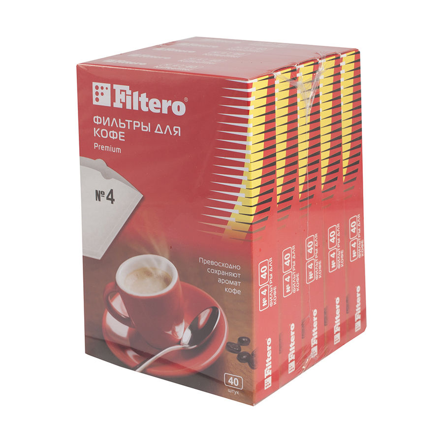 Фильтр Filtero Premium №4 200 шт