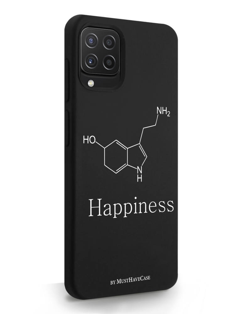 Чехол MustHaveCase для Samsung Galaxy A22 Молекула счастья черный