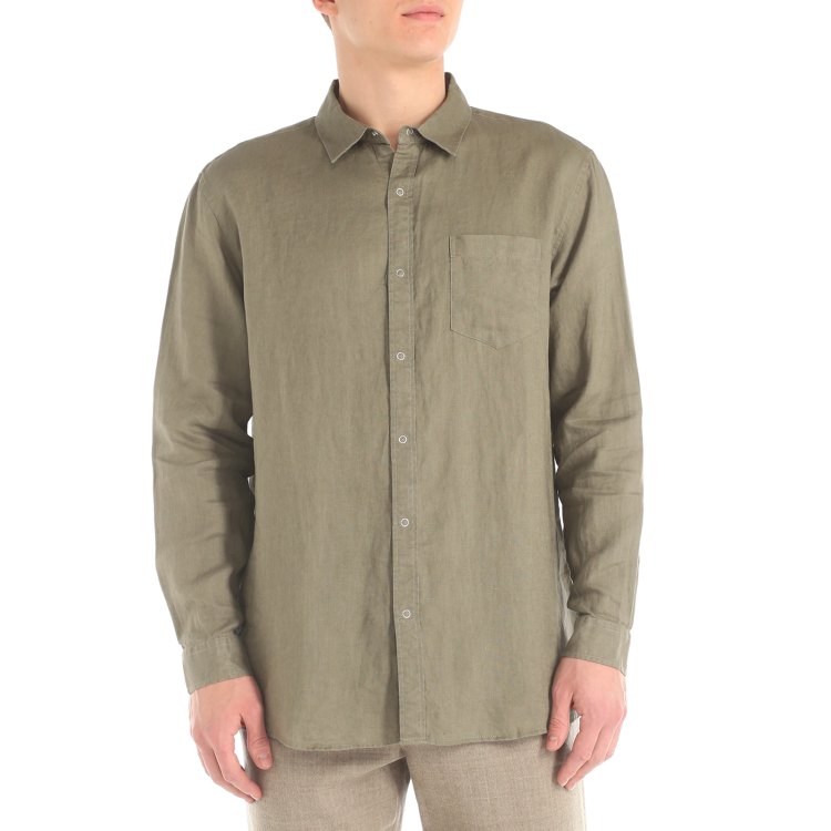 Рубашка мужская Maison David SHIRT серая S