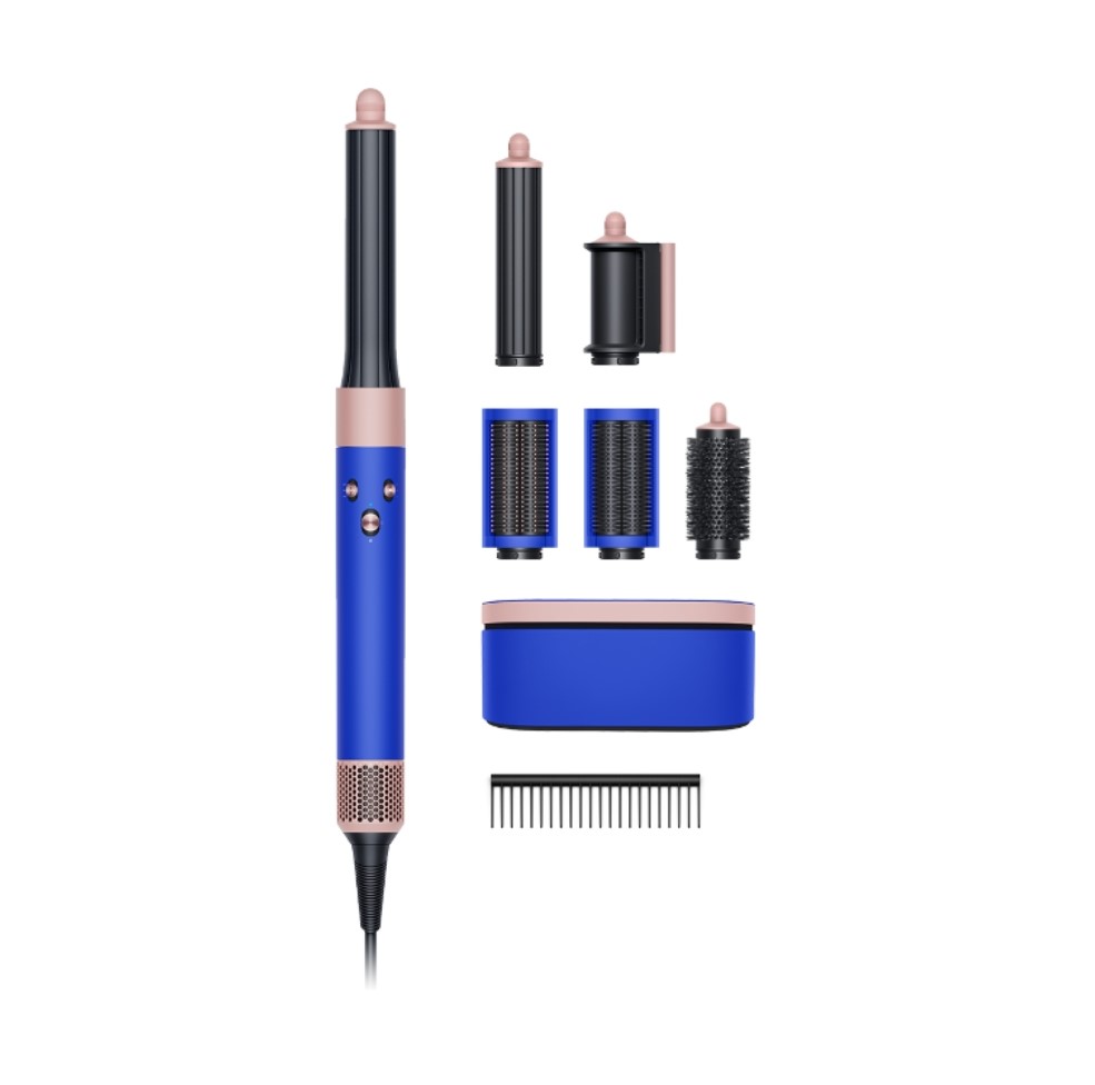 Мультистайлер Dyson HS05 Airwrap Complete long HS05 Gift Edition (EU) розовый, синий