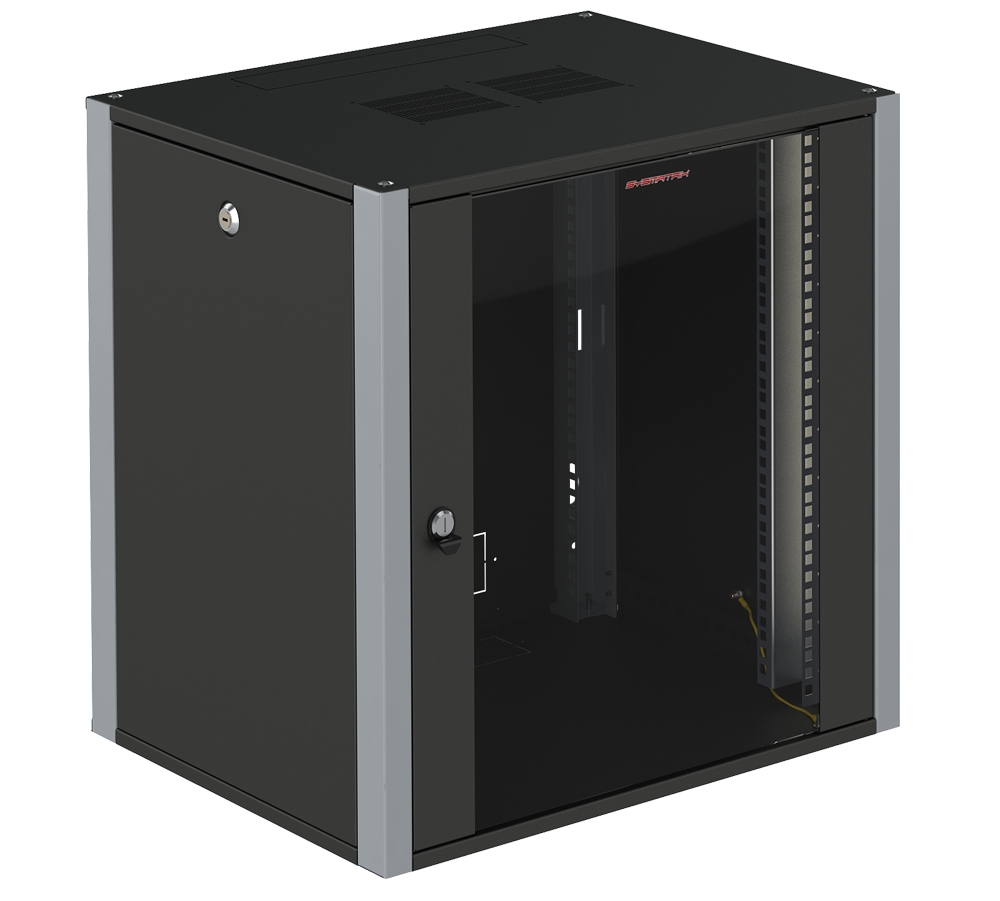 Серверный шкаф Sysmatrix WP 6318.910 глубина 35см, черный
