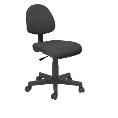 Кресло офисное Астек черное (ткань, пластик), 141171