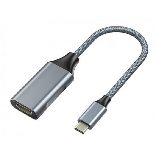 Адаптер KS-IS HDMI - USB Type C вилка-розетка м KS-772