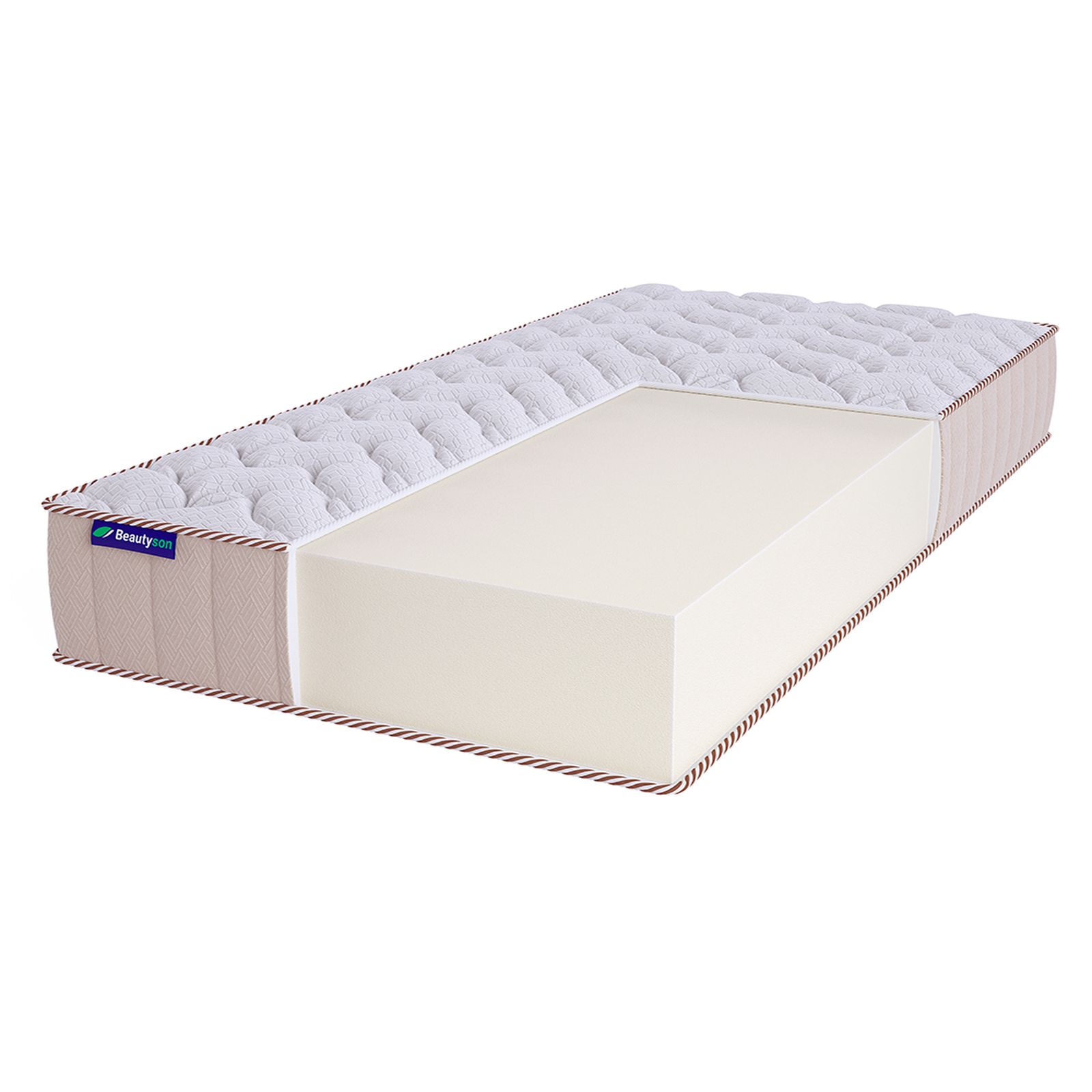 Матрас Beautyson Roll Foam 21 Lux, 85х160, 23 см, беспружинный