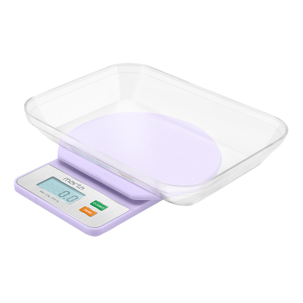 Весы кухонные Marta MT-1643 purple