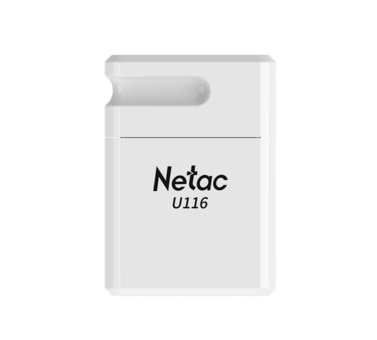 Флешка Netac U116 64ГБ White (NT03U116N-064G-30WH)