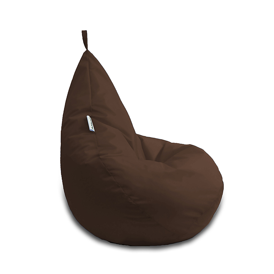 Кресло-мешок PUFON Груша XL, коричневый