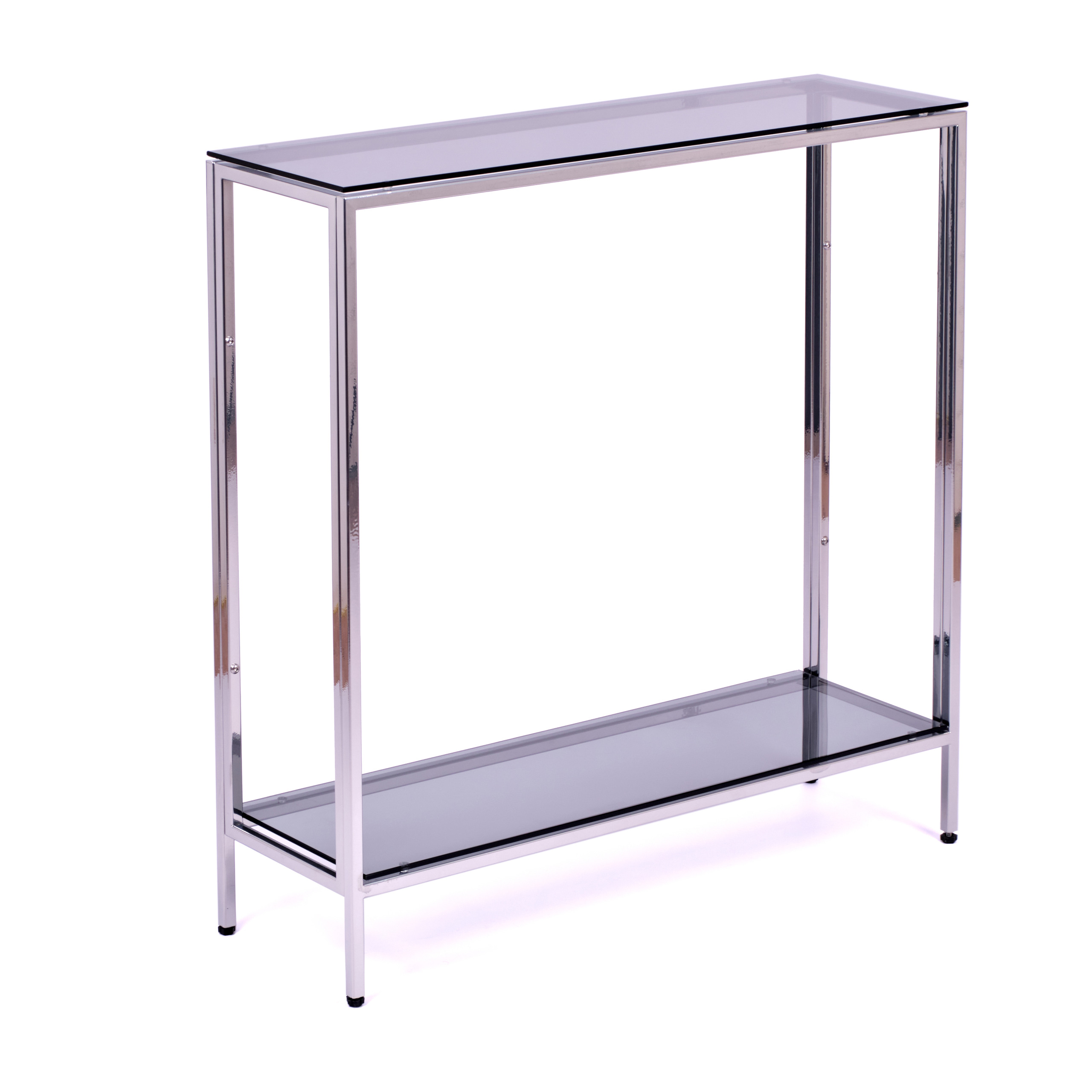 Консольный стол 1084-CS grey серебряный AllConsoles 80x25x80