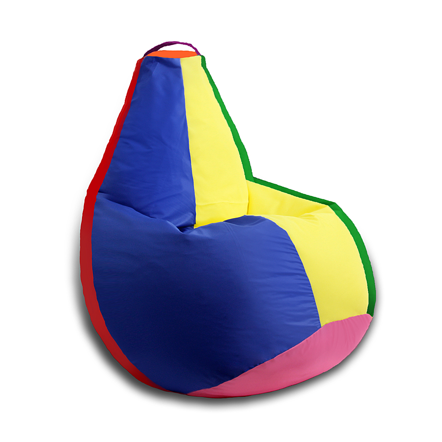 Кресло-мешок PUFON Груша XXL, разноцветный