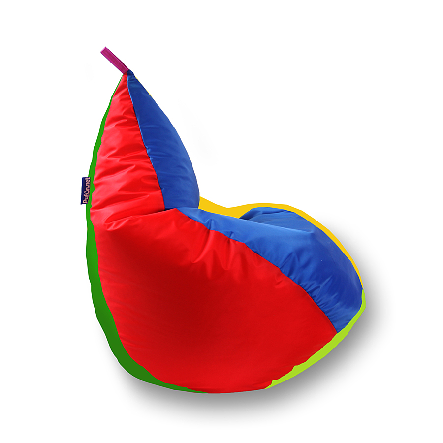 Кресло-мешок PUFON Груша XL, разноцветный