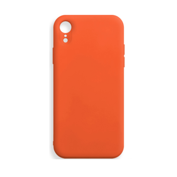 Чехол для iphone XR Silicone WS оранжевый