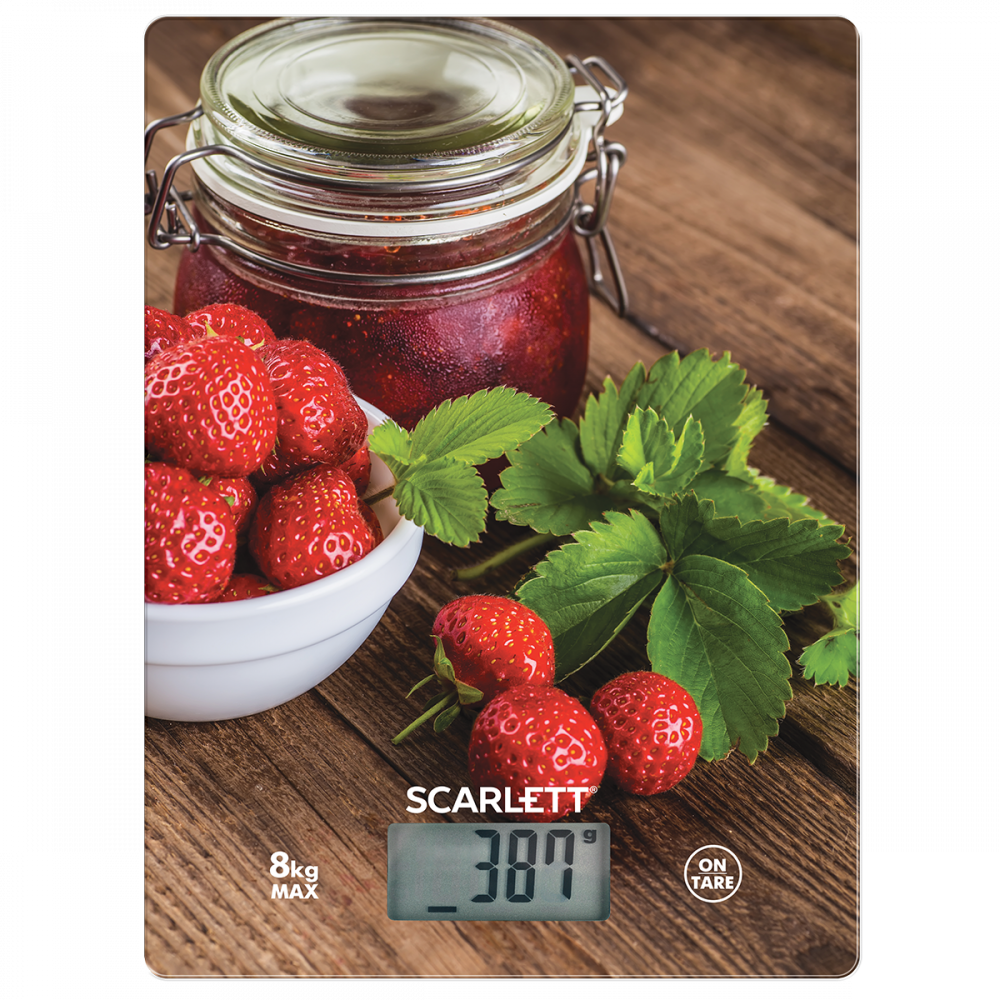 Весы кухонные Scarlett SC-KS57P61 Strawberry