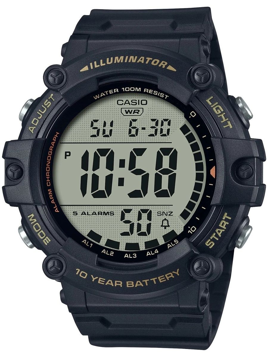 Наручные часы мужские Casio AE-1500WHX-1A черные
