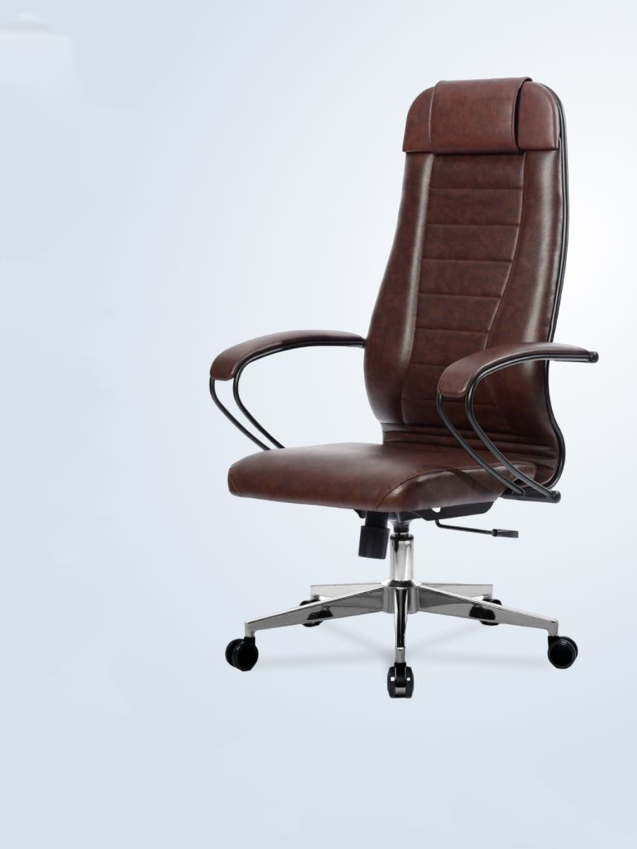 Кресло компьютерное МЕТТА-30(MPES)/подл.117/осн.004 темно-коричневый