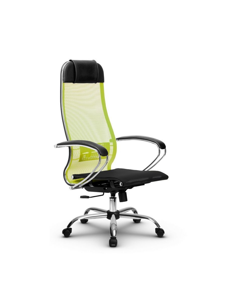 Кресло компьютерное МЕТТА-4(MPRU)/подл.131/осн.003 Лайм