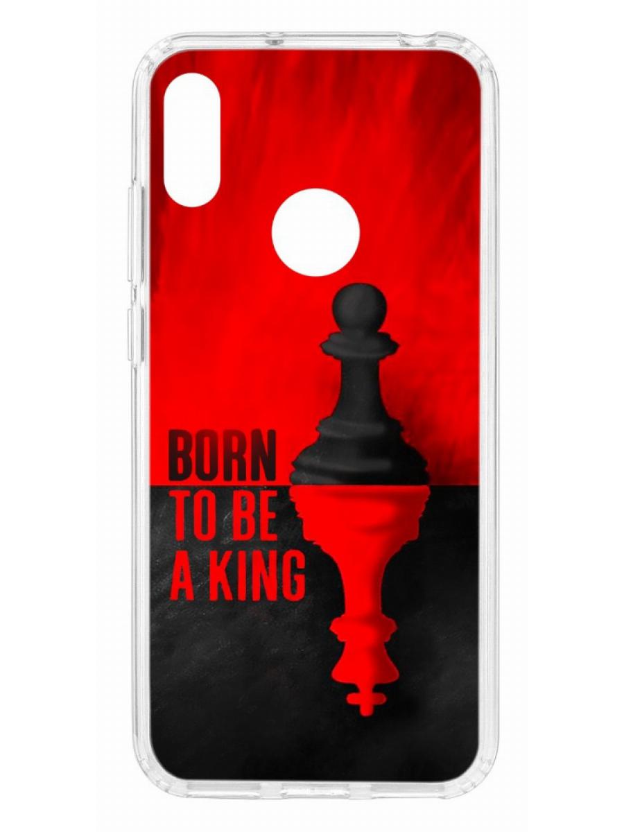 Чехол для Huawei Y6 2019 Kruche Print Born to be a King