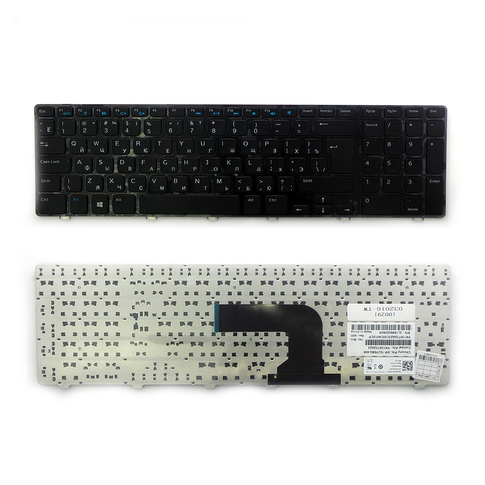 Клавиатура TopON для ноутбука Dell Inspiron 17, 3721, 5737, 5721, 3737 Series