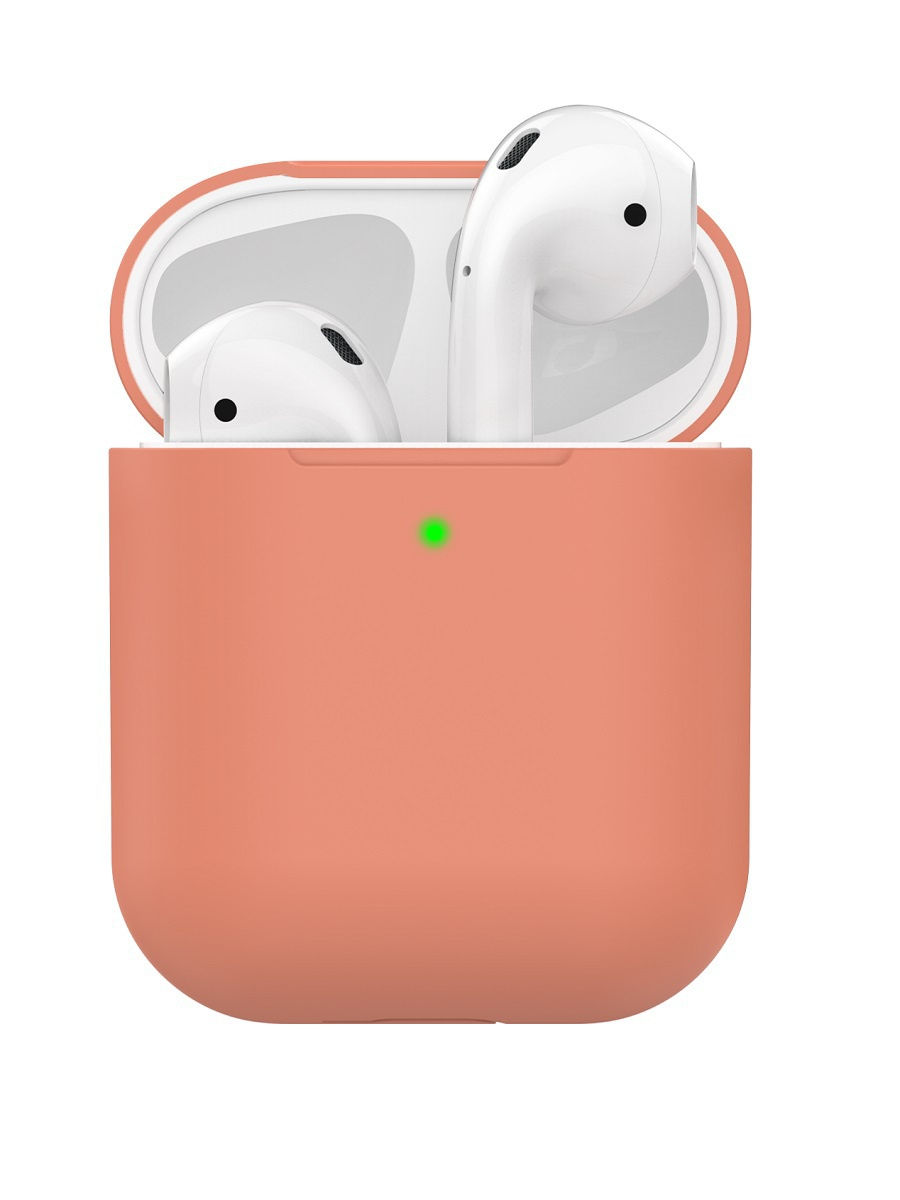 Чехол Deppa для APPLE AirPods 2/ AirPods Ultra Slim Peach D-47040