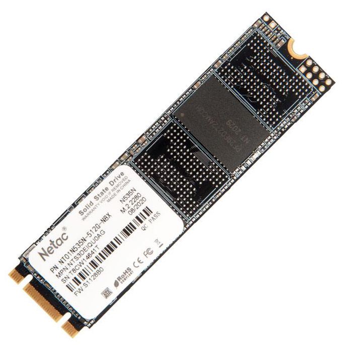 SSD накопитель Netac N535N M.2 2280 512 ГБ (NT01N535N-512G-N8X)