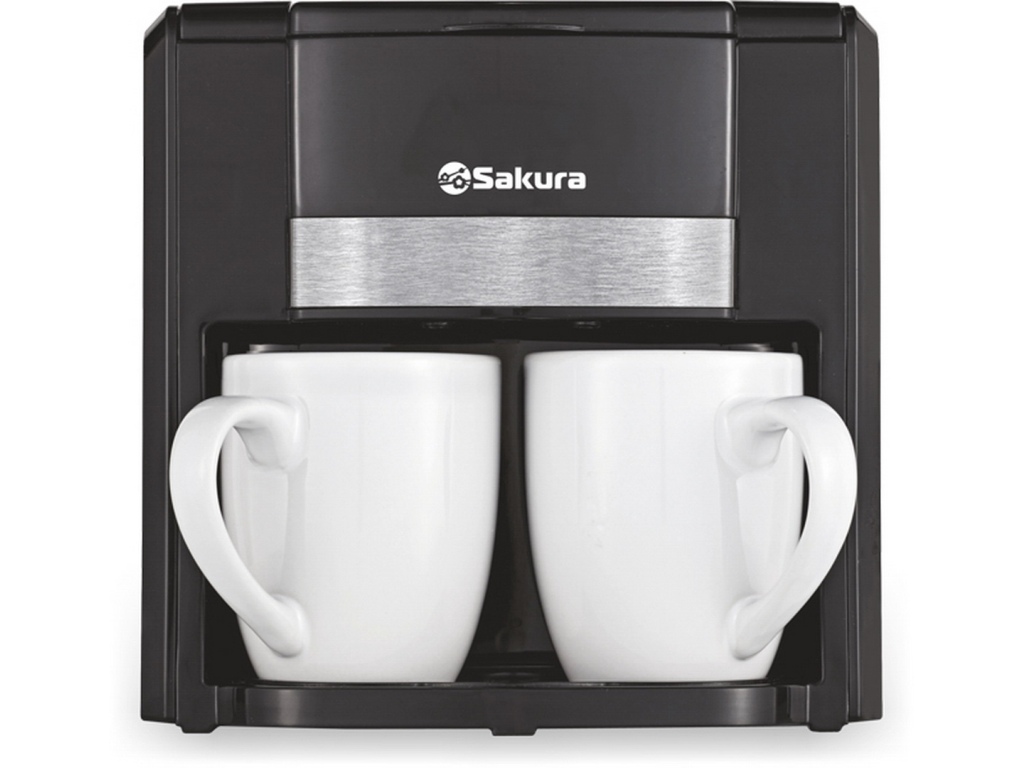 Кофеварка капельного типа SAKURA SA-6110BK Black