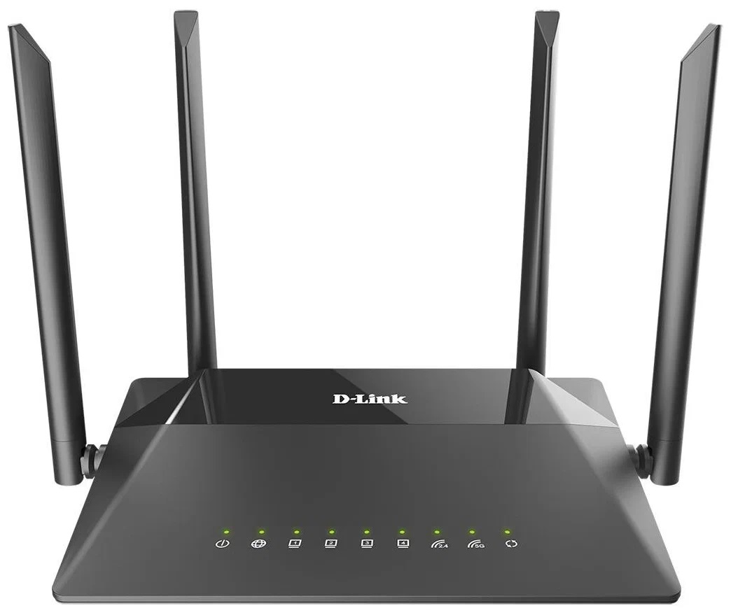 Wi-Fi роутер D-Link черный (DIR-842/RU/R4A)