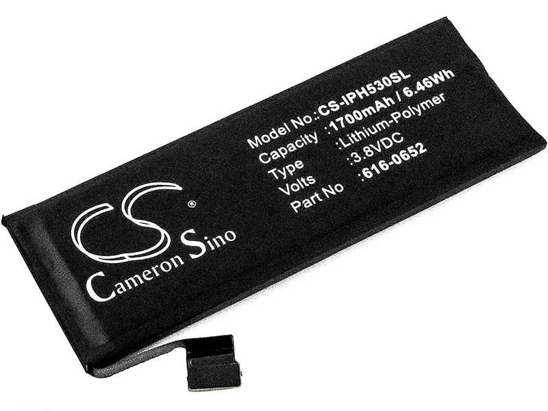 Аккумулятор CameronSino для Apple iPhone 5S CS-IPH530SL 1700mAh 063260