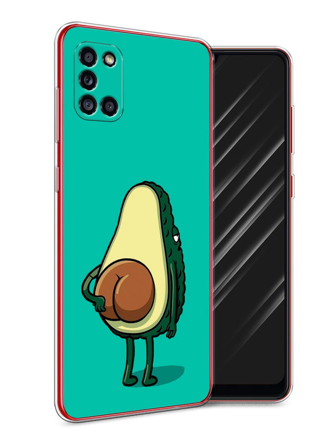 Чехол Awog на Samsung Galaxy A31 / Самсунг A31 "Попа авокадо"