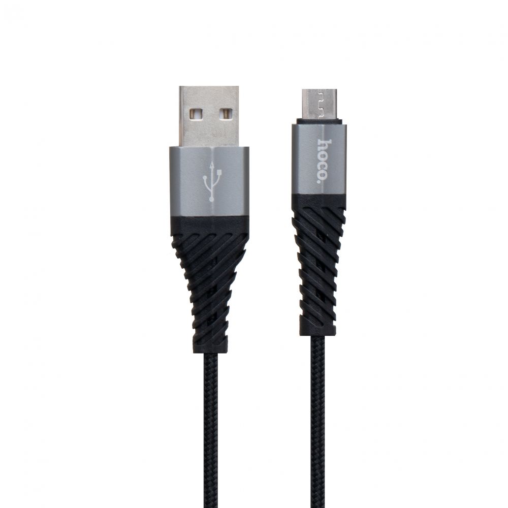 Кабель HOCO X38 Cool USB - micro USB Black